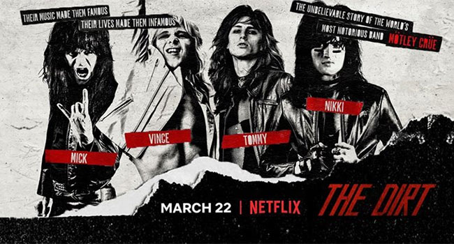 Mötley Crüe The Dirt Movie Review – HELLIONS TEAM